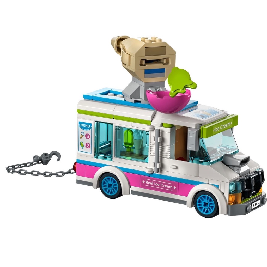 Lego City 2022 60314: Ice Cream Truck ONLY (Split Set) NO MINIFIGURE ...