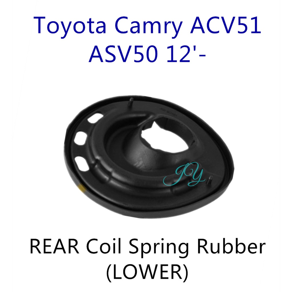 (REAR) Toyota Camry ACV50 ACV51 ASV50 AVV50 12'- Coil Spring Rubber ...