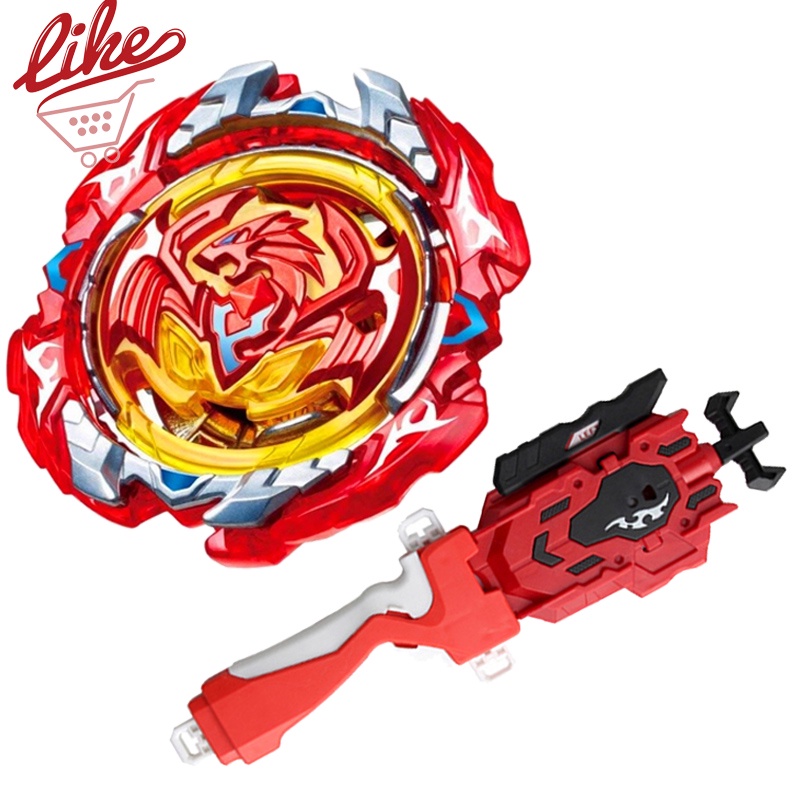 Laike Beyblade Burst B-117 Starter Alloy Revive Pheonix B-88 Launcher ...