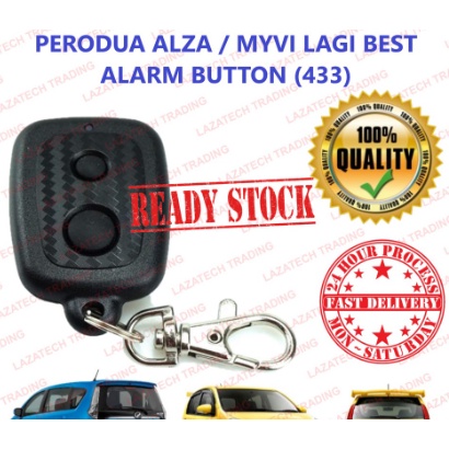 👍 MYVI / ALZA - CAR ALARM REMOTE BUTTON (333 / 433 ALARM SYSTEM) (Viva ...