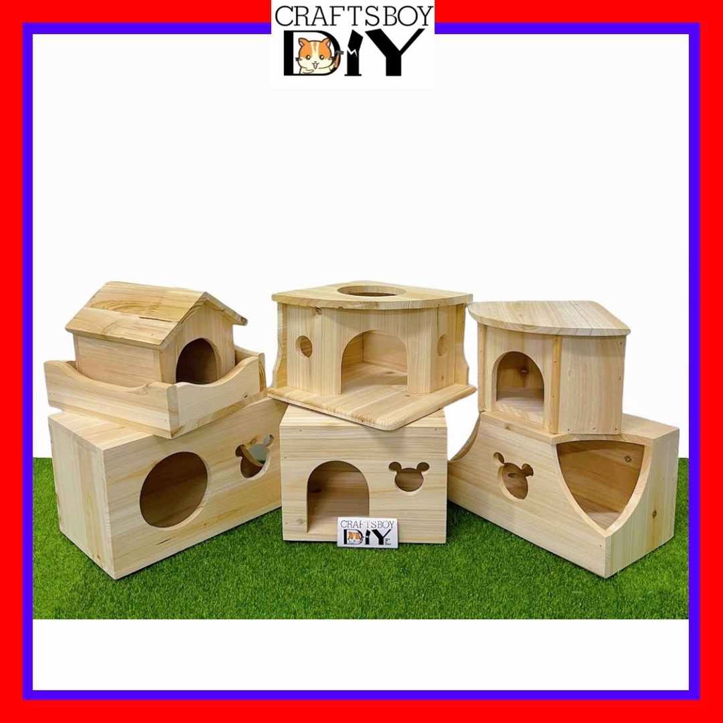 Chinchilla Wooden Hideout Chinchilla Wooden Bed Chinchilla Guinea Pig ...