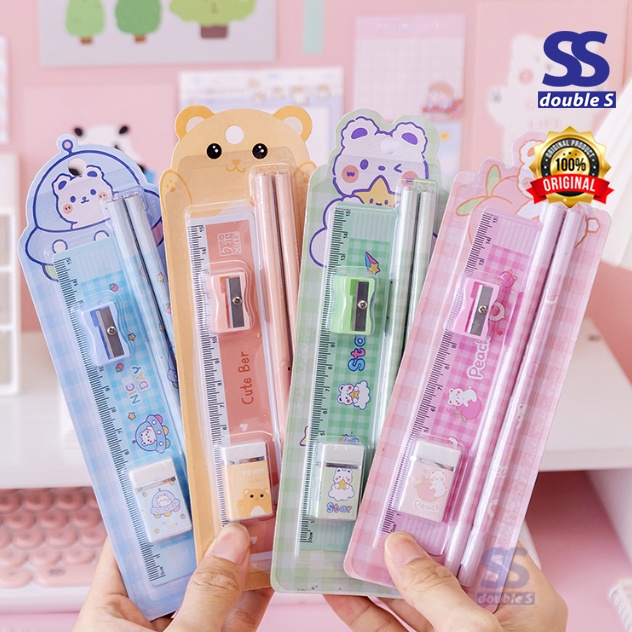 Set Alat Tulis 5 in 1/Stationery Set 5 in 1/Gift Stationery | Shopee ...