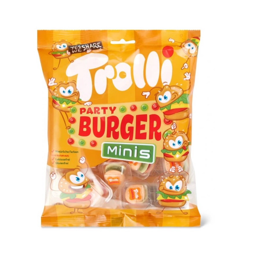 Trolli Burger Minis Gummy Candy | Shopee Malaysia