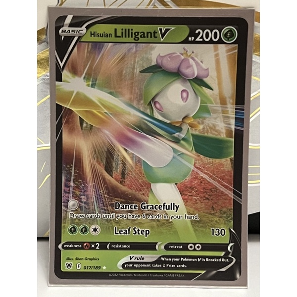 Pokemon TCG SS10 Astral Radiance -Hisuian Lilligant V - 017/189 - Ultra Rare | Shopee Malaysia