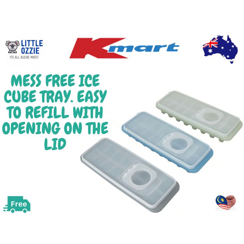 [From 🇦🇺🐨] Ice Cube Tray With Lid From Kmart Australia With Opening To ...