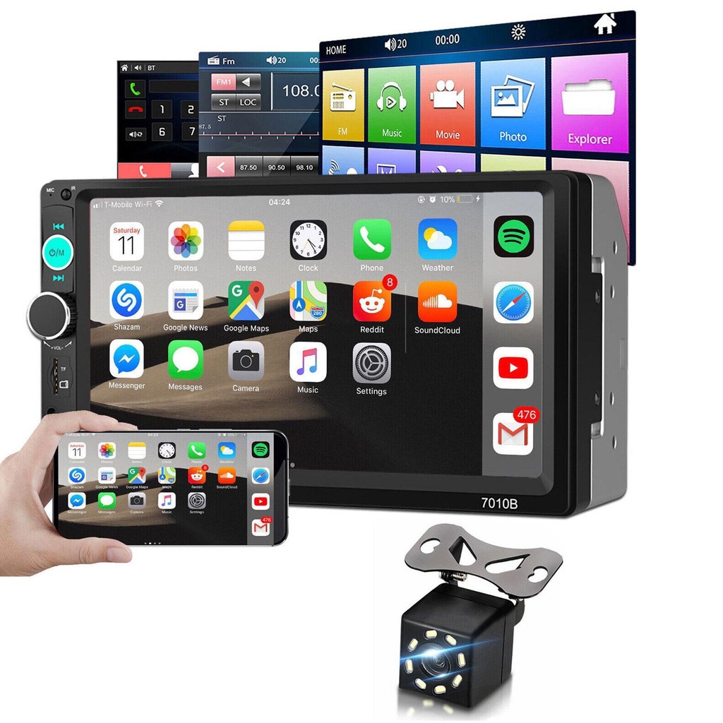 7 Inch Car mp5 Car Radio 1080P Full Screen Car Automotive Multimedia ...