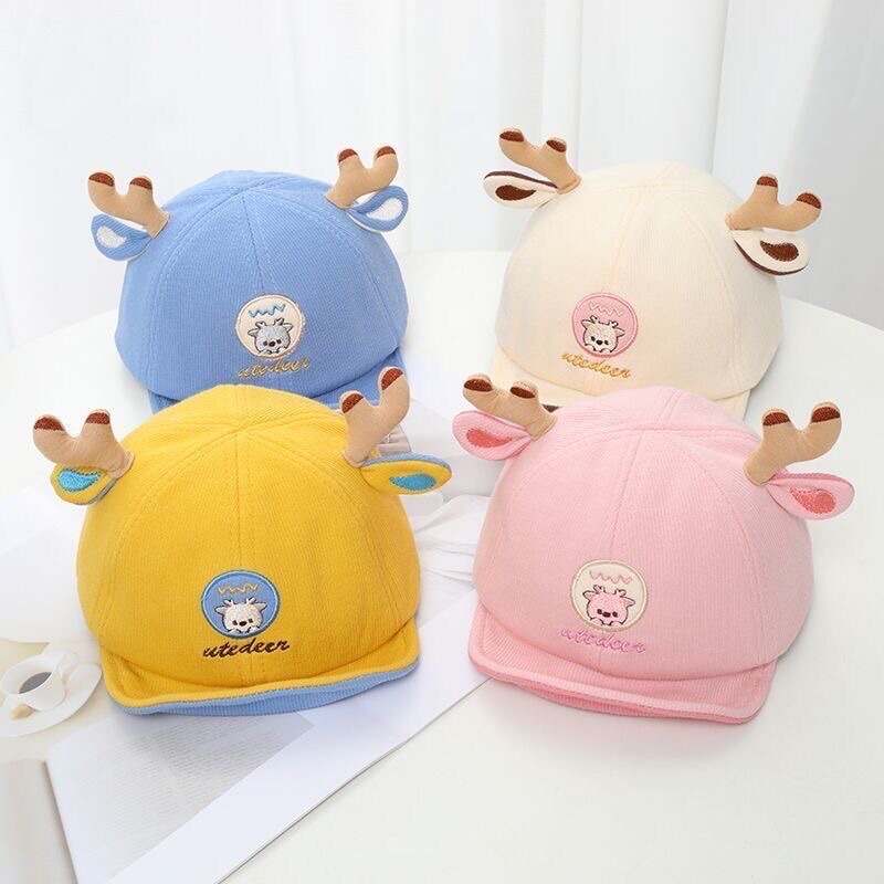 CREATIVE GARDEN Cute Deer Baby Hat 6 - 36 months Baby Topi Bayi Full ...