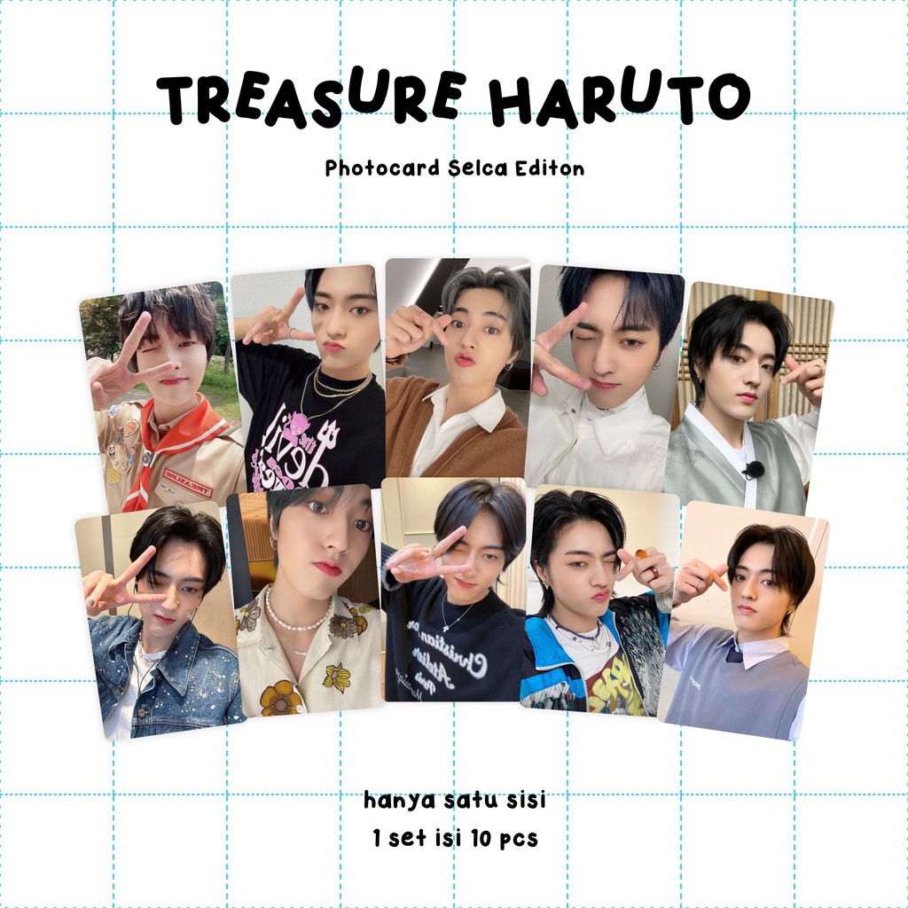 [SET] Treasure Selca Edition Photocard | Shopee Malaysia