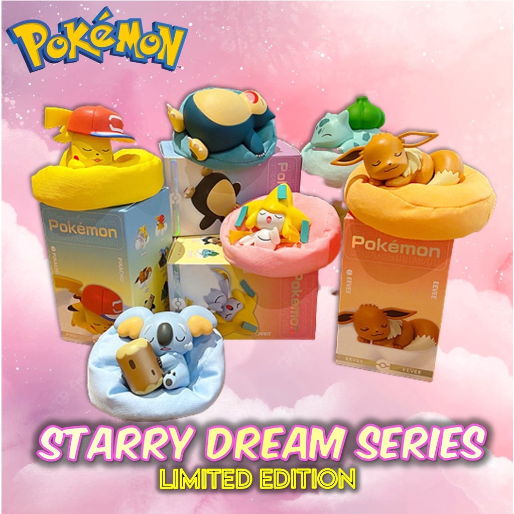 Inatreehouse. Pokemon Doll, Starry Dream Series Pokemon Statues ...