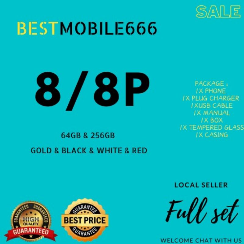 8 /8P (50 day warranty) | Shopee Malaysia