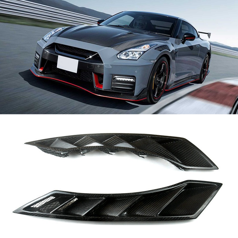 Carbon Fiber Fender Vent For Nissan R35 GTR 350Z 370Z Z33 Z34 Nismo ...