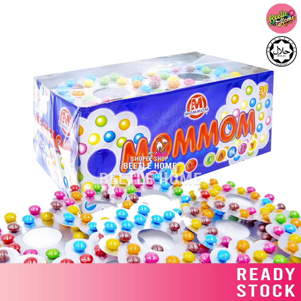 【Borong】Mommom Bangle Candy Childhood Oldtime Gula Cermin Mata 30pcs Party Snack | Shopee Malaysia