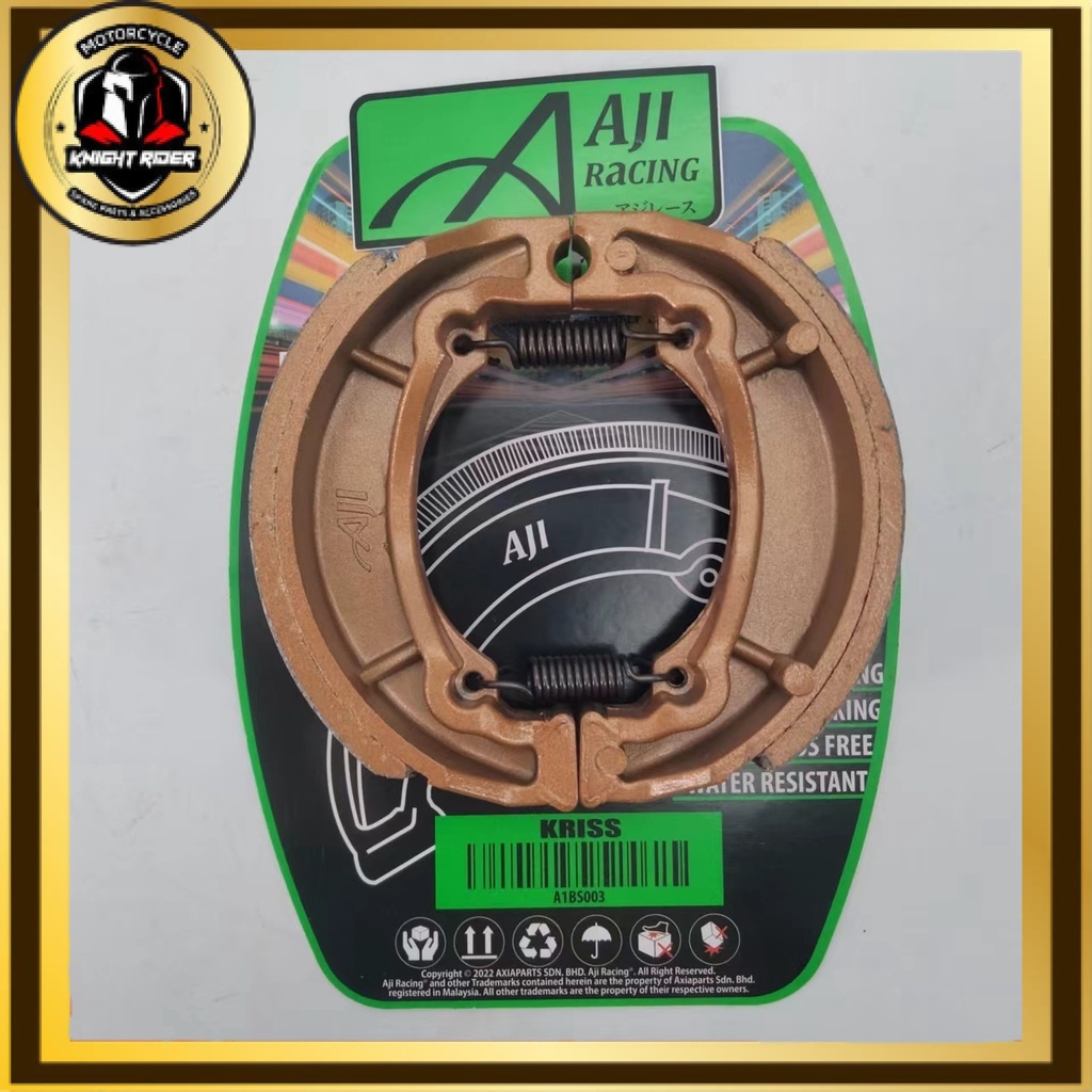 AJI BRAKE SHOE HEAVY DUTY KRISS RC80 KRISS 100 110 120 MR1 MR2 MR3 BREK ...