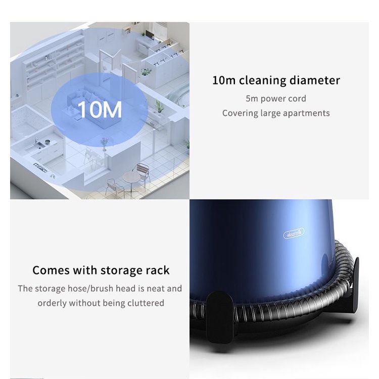 Deerma Hot Rinsing Fabric Cleaning Machine BY200 BY100 Spray Suction ...