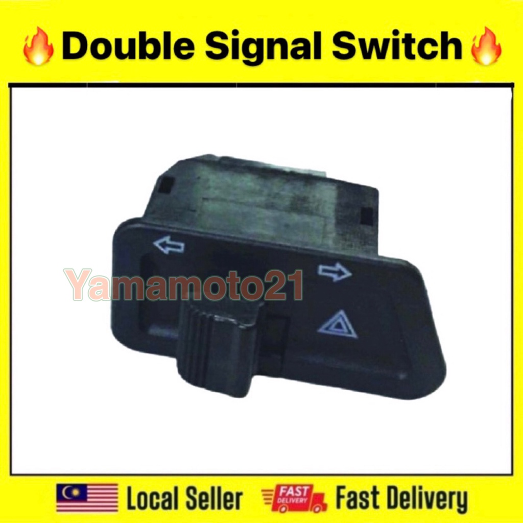 Double Signal Switch Button SYM VF3I 185 WAVE125S WAVE100R Suis Isyarat ...