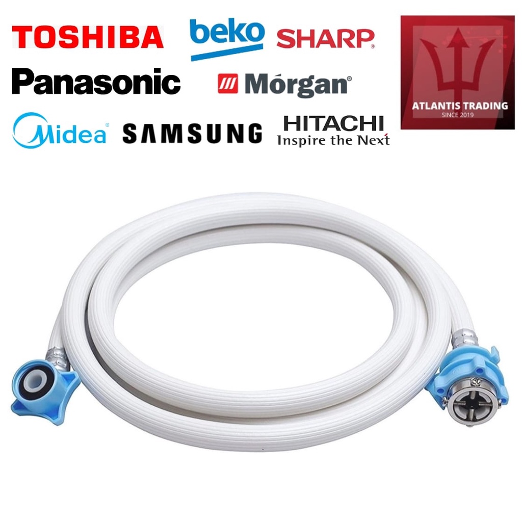 Top loader & Front Loader Washing Machine Inlet Hose 2 / 3 / 5 Meter ...