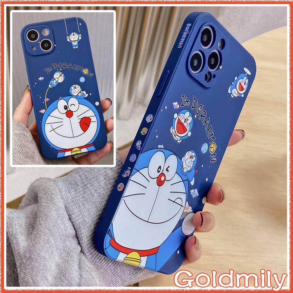 IPhone 11 Doraemon Side Stripe Case iPhone 14 Cartoon Cat Soft Silicone ...