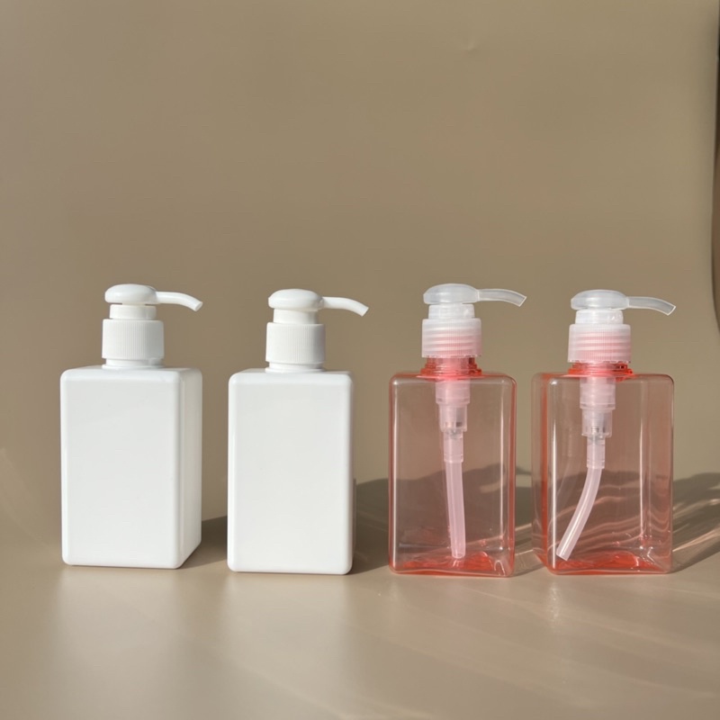 150ml PETG Square Shampoo Bottle PB53 PB54 | Shopee Malaysia