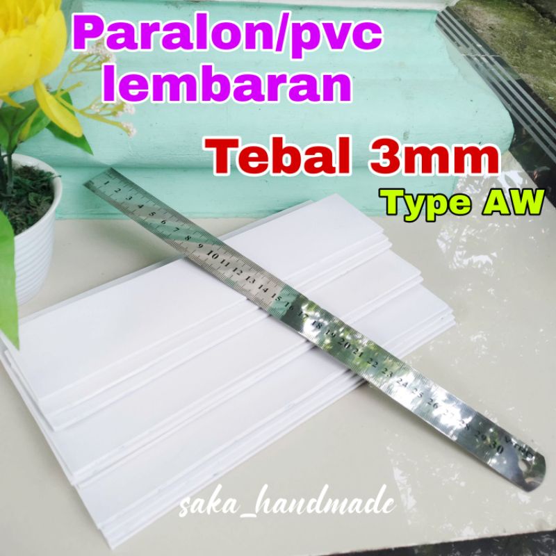 Paralon PIPE/PVC SHEET 3MM THICK type AW | Shopee Malaysia