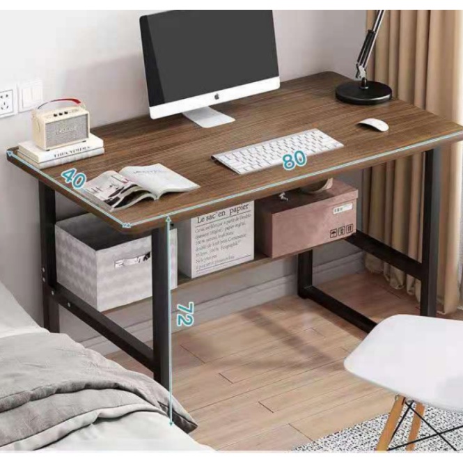 [GH] Computer Table/ Desk 120cm with Double Layer Simple Student Study ...
