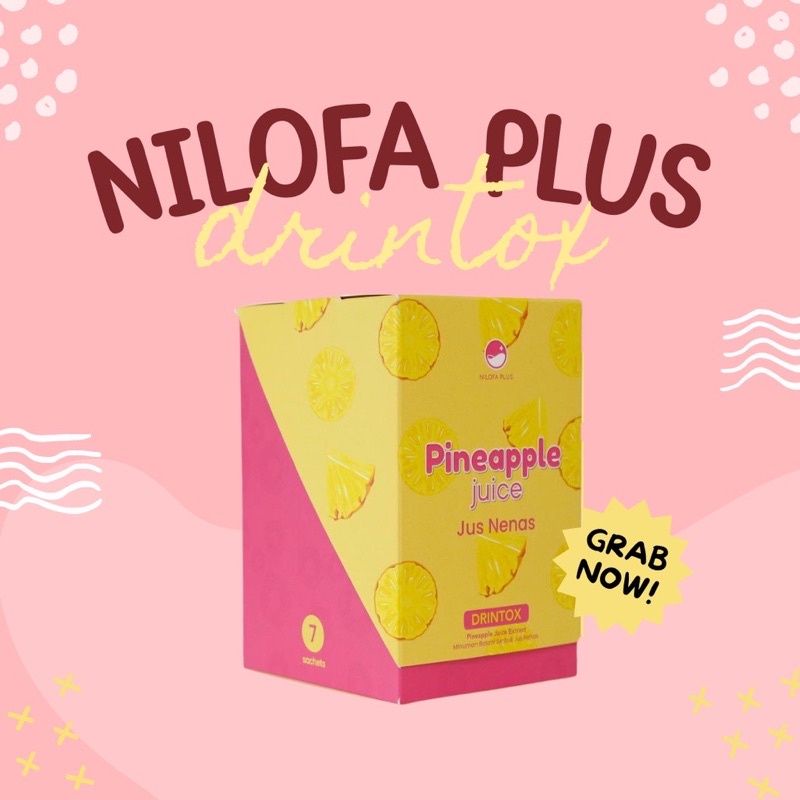 Nilofa Plus Drintox Pineapple by Neelofa | Shopee Malaysia