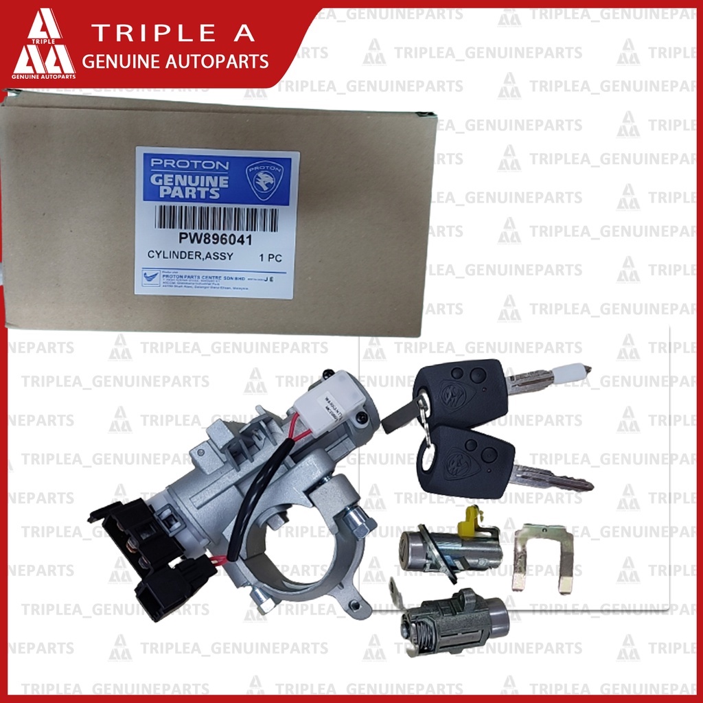 WARRANTY | ORIGINAL PROTON SAGA BLM FL FLX KEY SET REMOTE CAR KUNCI ...