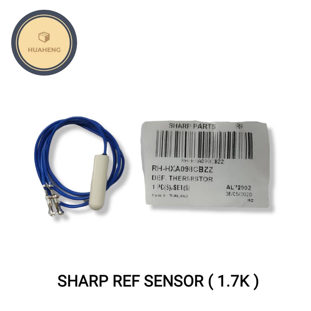 SHARP REFRIGERATOR DEFROST SENSOR 1.7K SENSOR PETI SEJUK SHARP FRIDGE ...