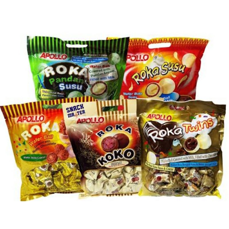 Apollo Roka Chocolate All Variants 50pcs / Roka / Chocolate Roka ...