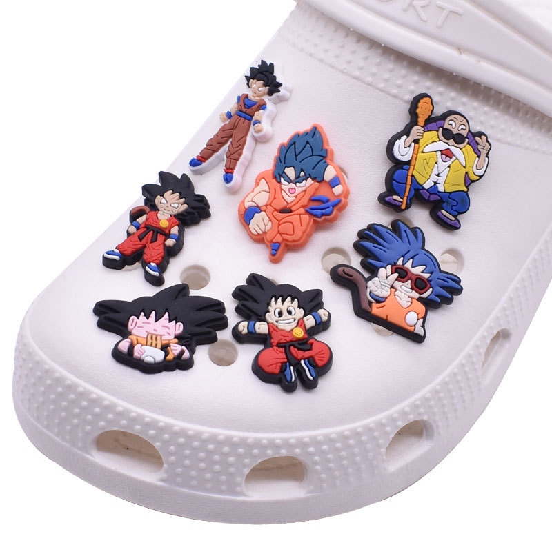 Jibbits Croc Accessories Charms Jibitz Anime Dragonball Series Shoe ...