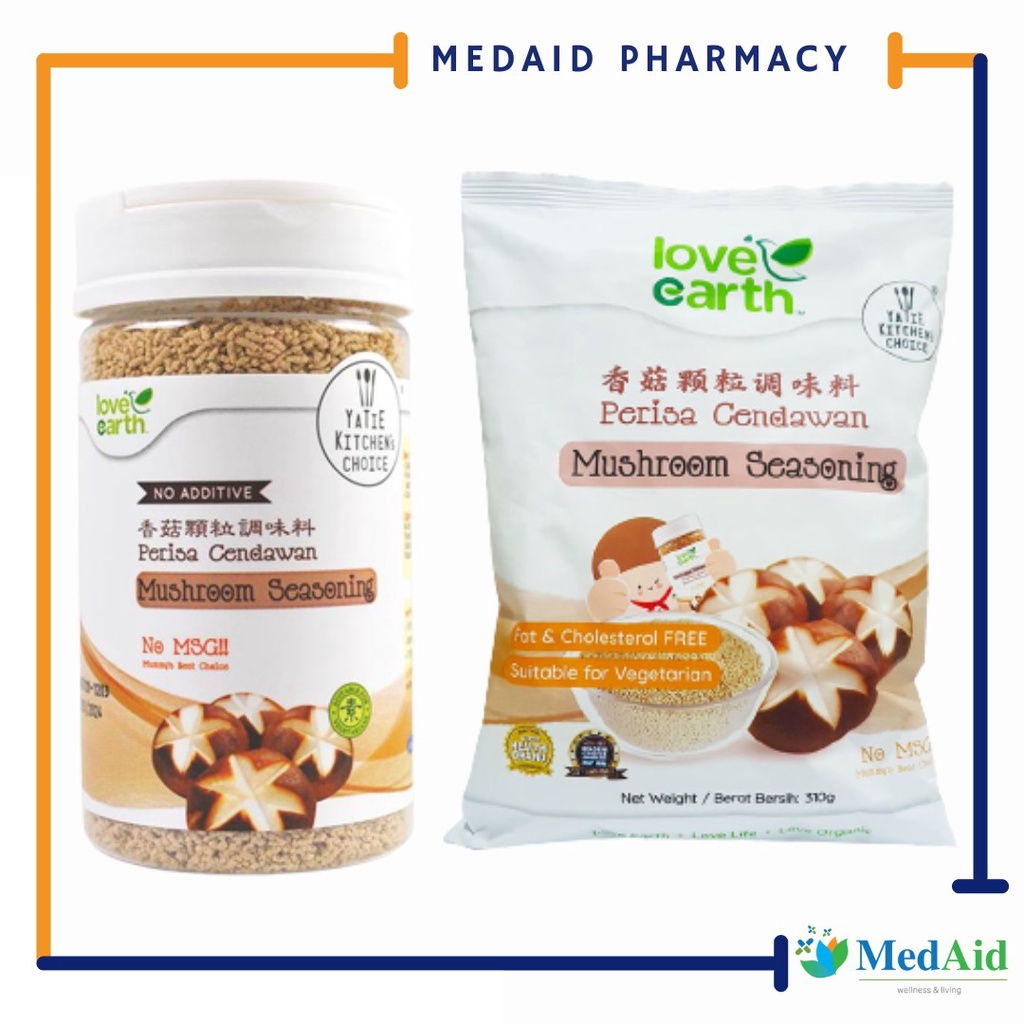 Love Earth Mushroom Seasoning Powder (150g/310g) | Shopee Malaysia