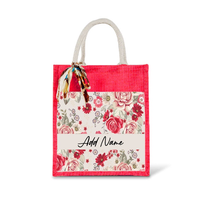 [BAG SULAM NAMA] JUTE BAG SLING TOTE CANVAS BAG MEDIUM SIZE ...