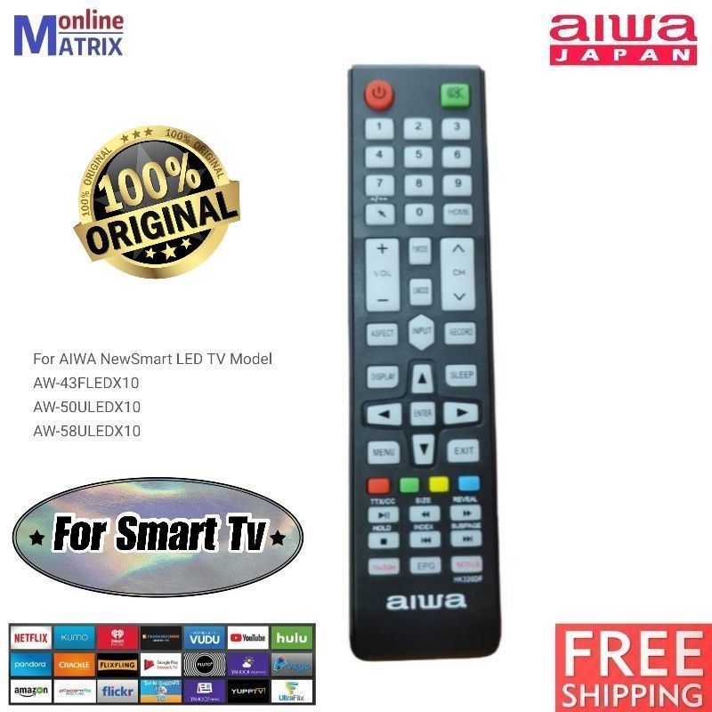 aiwa Smart LED TV Remote Control | Shopee Malaysia