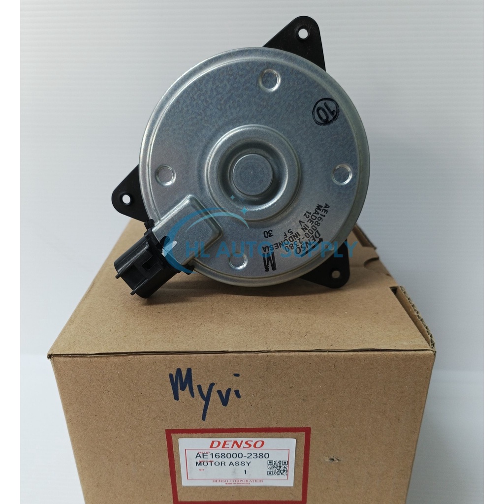 DENSO Radiator Fan Motor 168000-2380 ( PERODUA MYVI D54T / NAUTICA ...