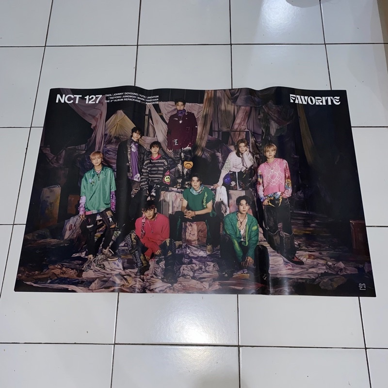 Official POSTER+TUBE NCT 127 FAVORITE ALBUM | Shopee Malaysia