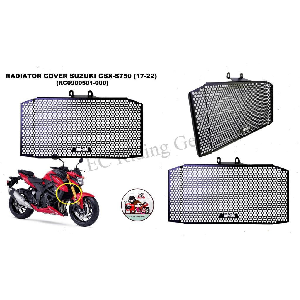 NEW * !! BIG SALES !! RADIATOR GUARD EMS SUZUKI GSX-S750 GSX S750 GSX S ...
