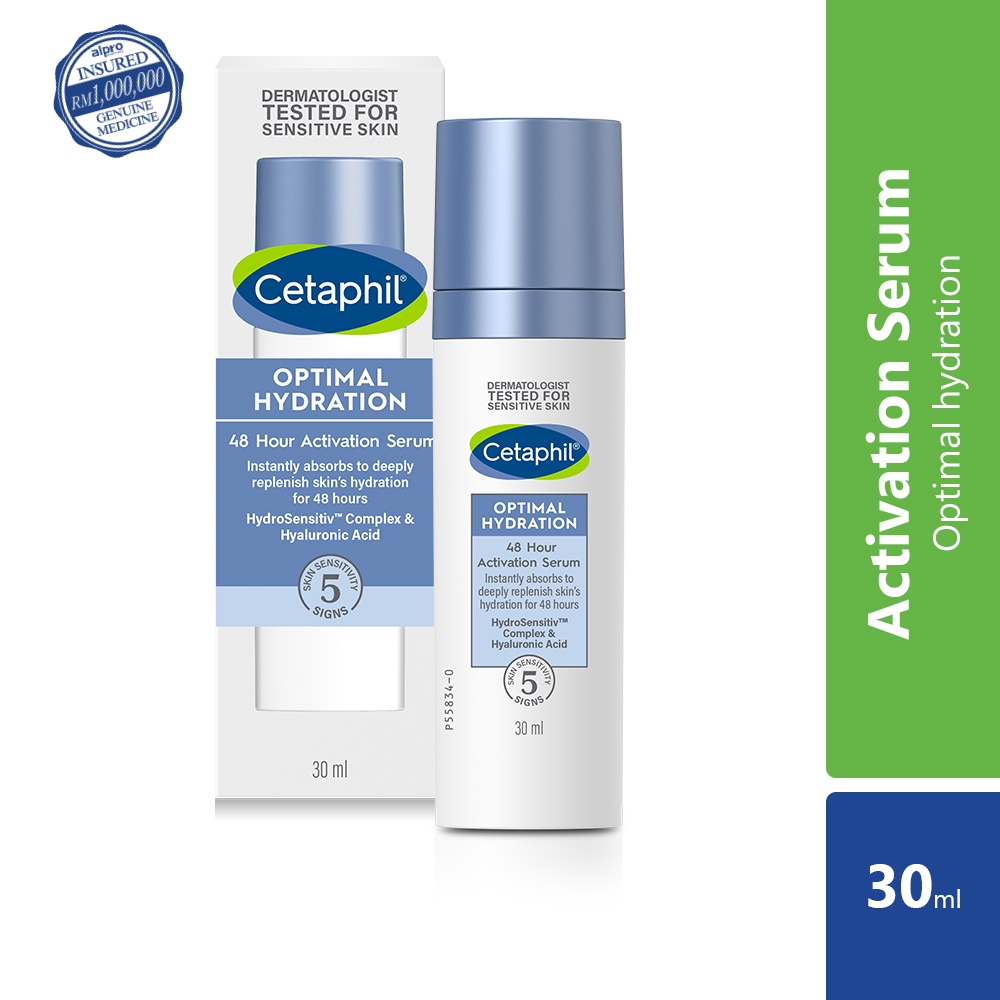 Cetaphil Optimal Hydration 48 Hour Activation Serum (30ml) | Shopee Malaysia