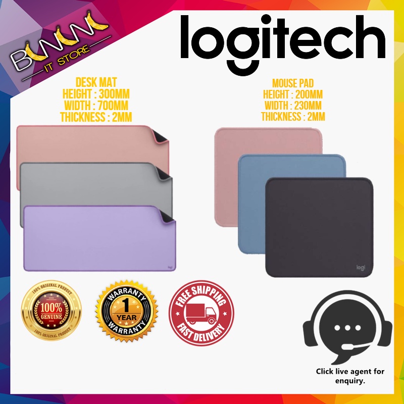 Logitech Desk Mat - Studio Series, Multifunctional Large Desk Pad ...