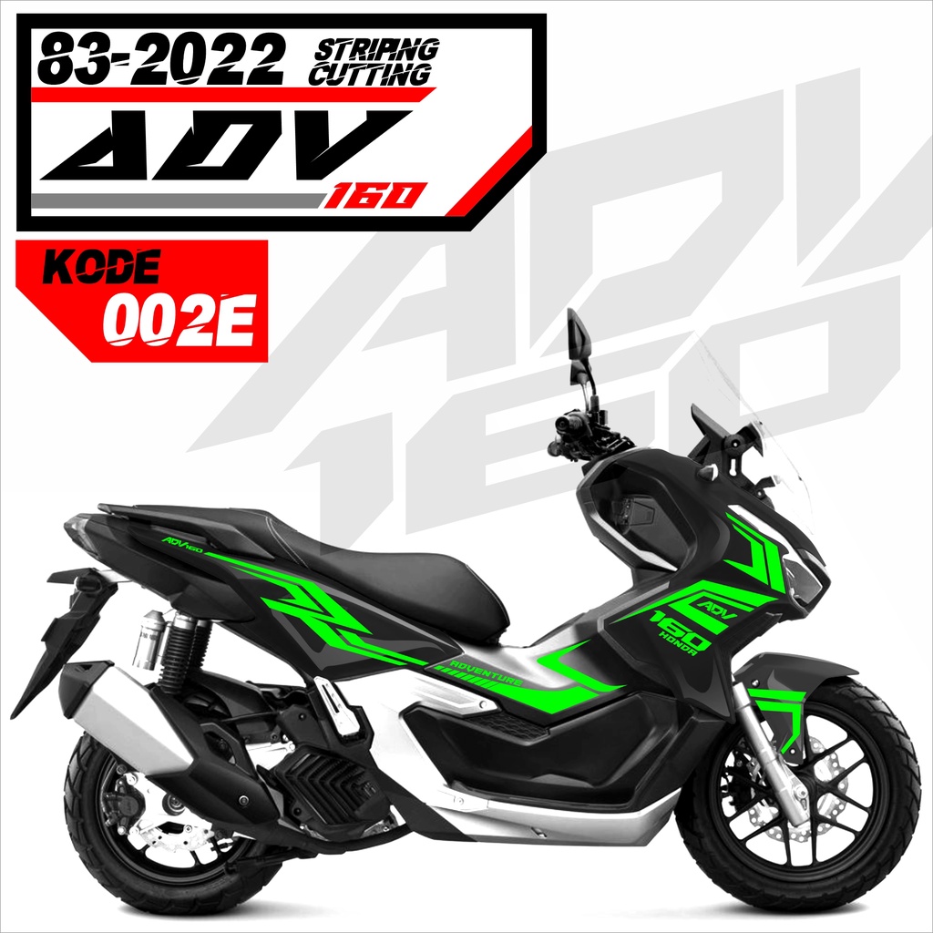 Striping Sticker cutting honda adv 160 ALL HONDA ADV 160 code 02 ...