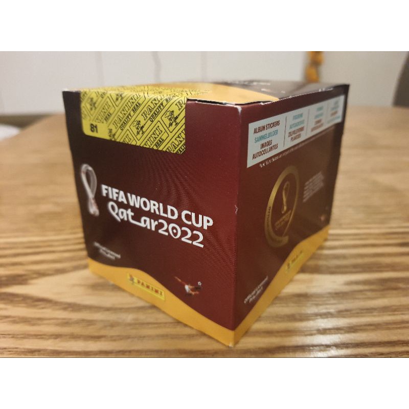 Panini FIFA World Cup 2022 Qatar Official Sticker Collection Sealed Box ...