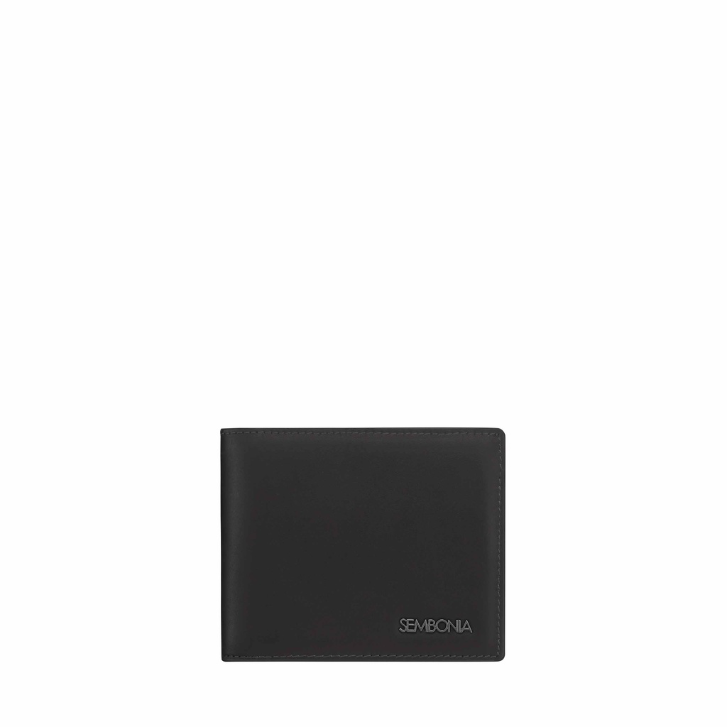 SEMBONIA Nappa Leather Trimmed Textured Leather Bi-Fold Wallet With ...