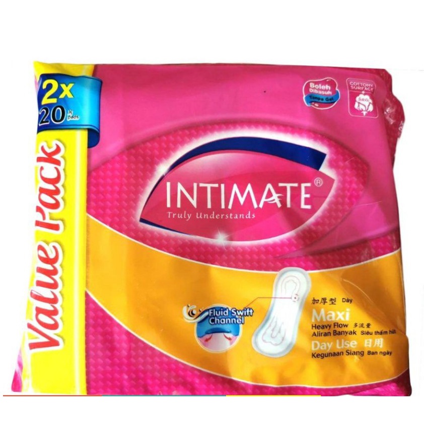 INTIMATE MAXI DAY USE ( 2X20S VALUE PACK ) | Shopee Malaysia