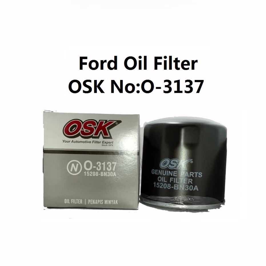 Nissan Navara D40T D23T Oil Filter(O-3137) | Shopee Malaysia