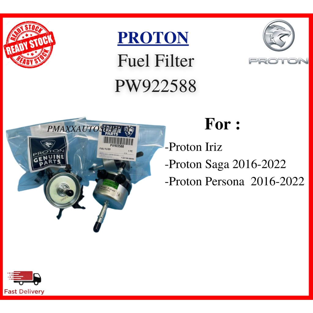 PW922588 GENUINE PARTS ORIGINAL PROTON FUEL FILTER - PROTON IRIZ / SAGA ...