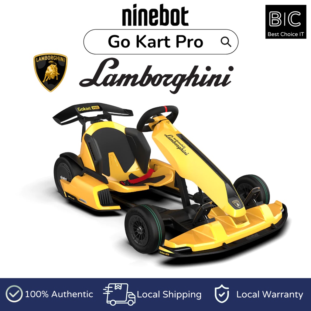 Ninebot Segway Lamborghini GoKart Pro Limited Edition | Go Kart Kit ...