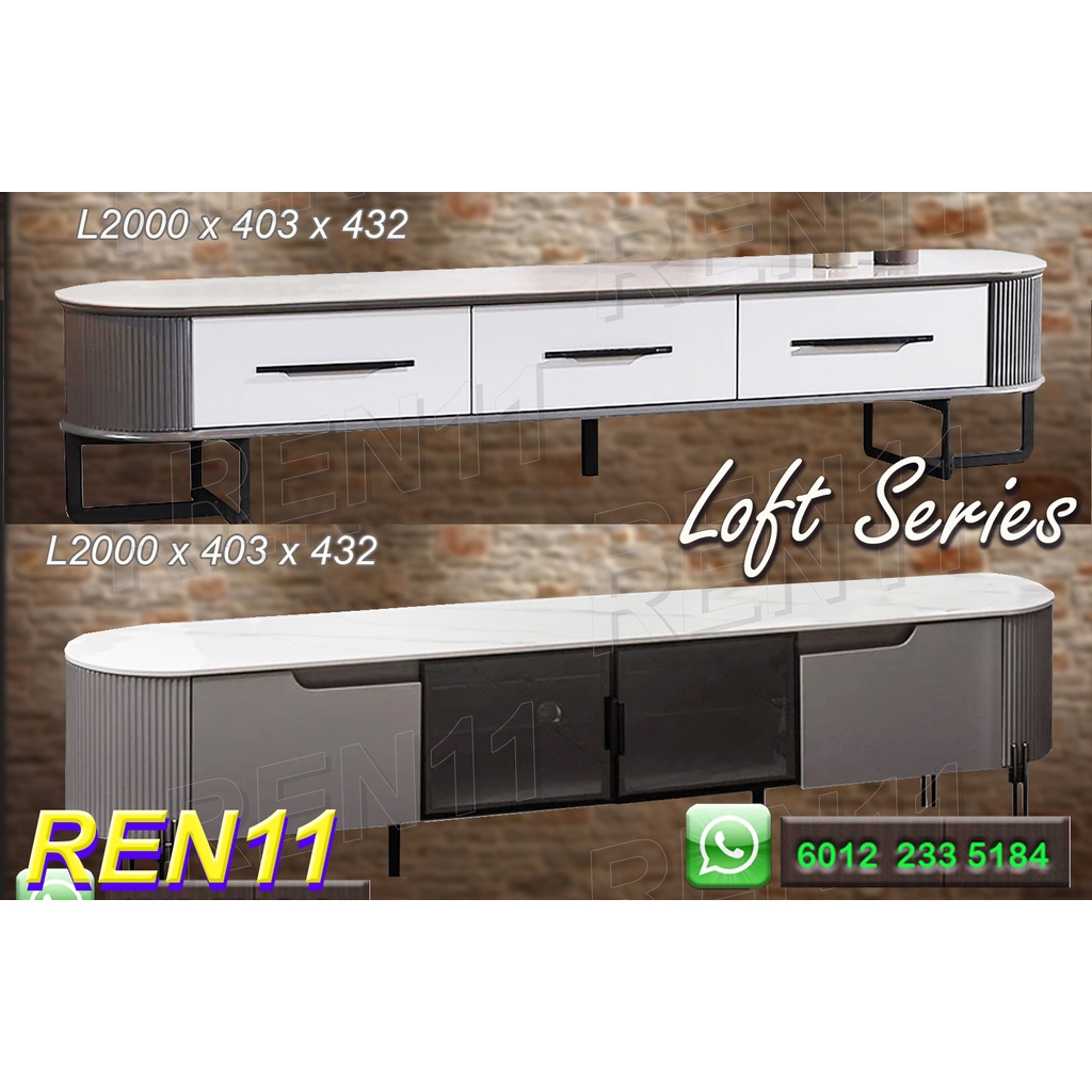 New Quality Modern TV cabinet with Ceramic Top - Latest Model | Shopee ...