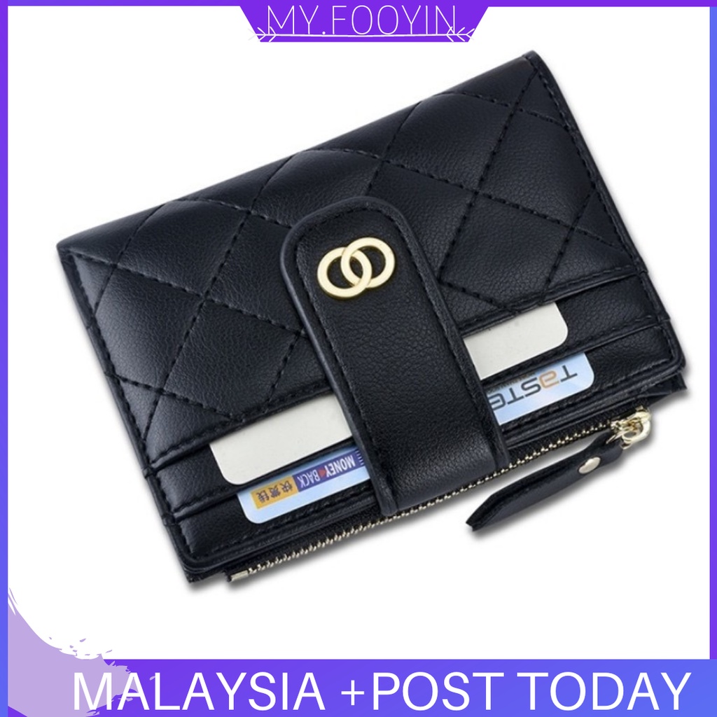 P27 READY STOCK MYFOOYIN New Luxury Women Short Wallet Lady Purse with ...