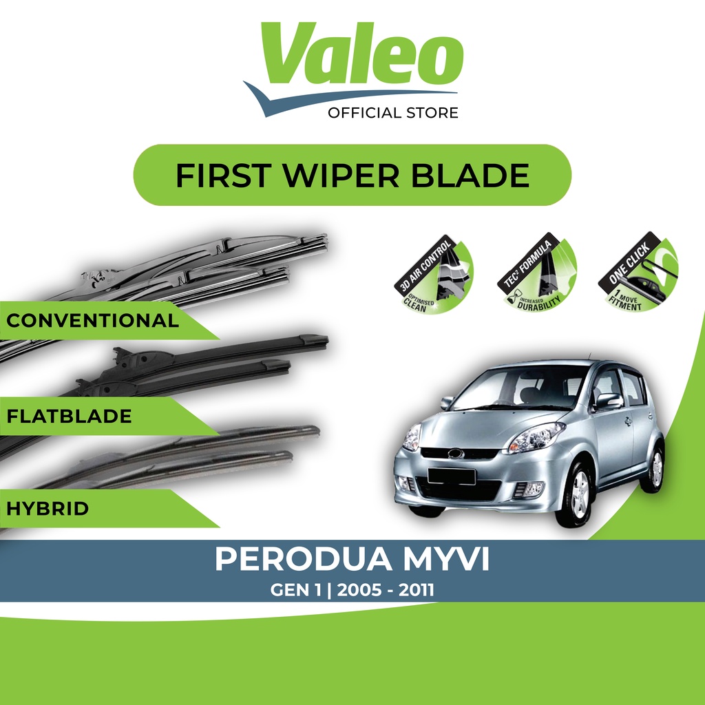 Valeo First PERODUA MYVI (1ST GEN) -Year ' 05 - ' 11 [Conventional|Flat ...
