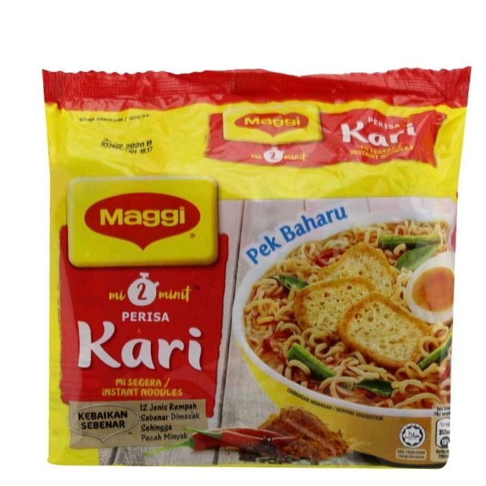 MAGGI CURRY MEE (5 PACK) | Shopee Malaysia