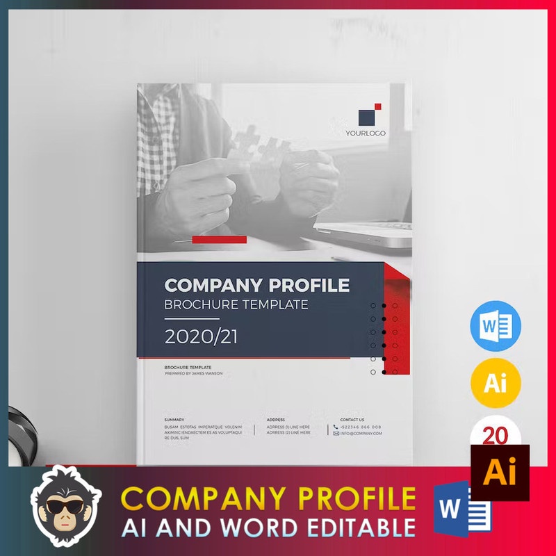Company Profile 20 Pages | Shopee Malaysia