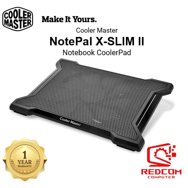 Cooler Master NotePal X-Slim II Cooler Pad (R9-NBC-XS2K-GP) | Shopee ...